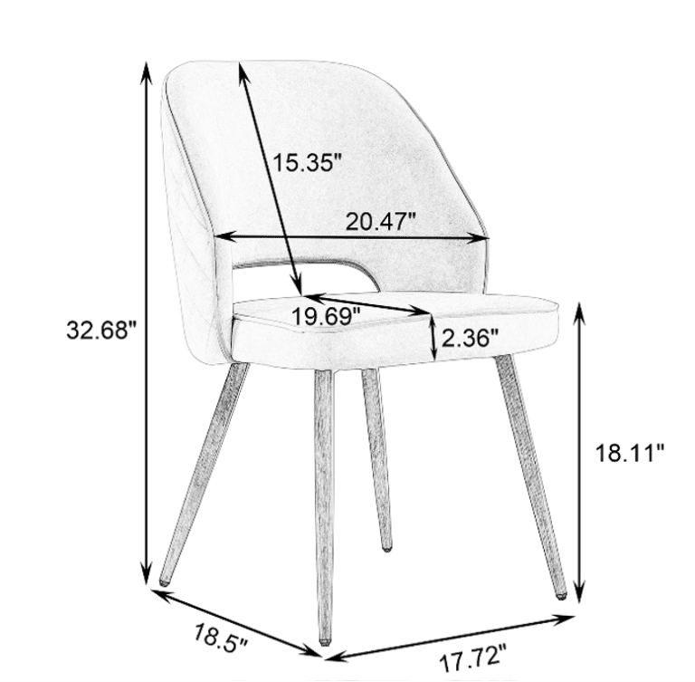 Expert Tips for Choosing the Right Width of Dining Chairs - Ruijie Home ...
